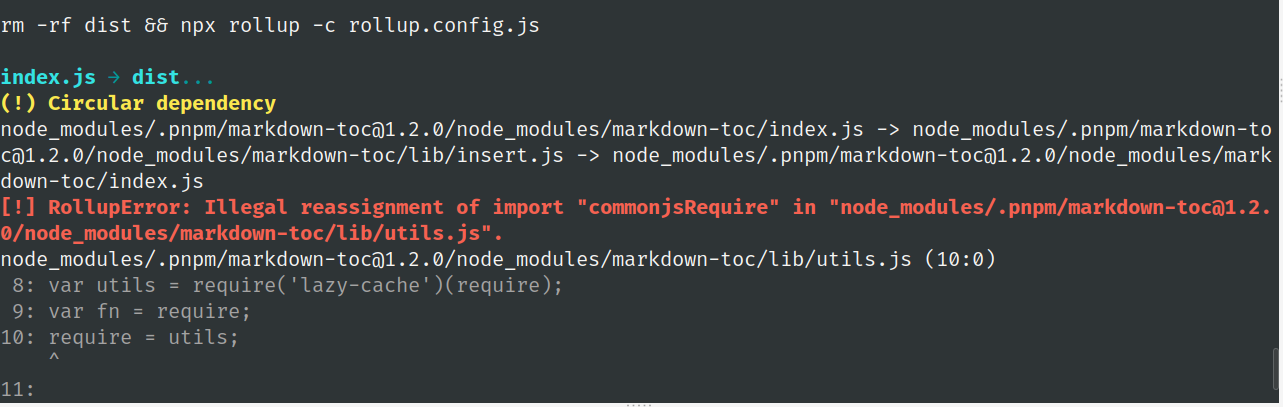 Rollup - ESM 转 CJS | Isaac Kam's Blog